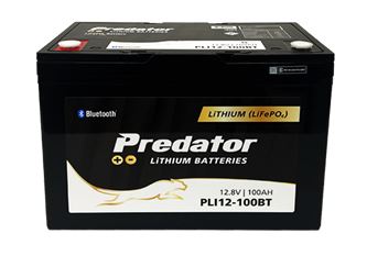 Predator 12V 100Ah Lithium Battery | BatteryWorx