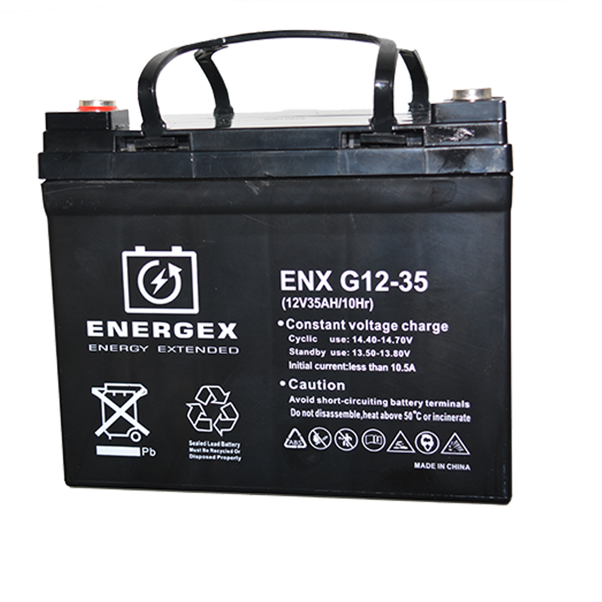 Energex Mobility Scooter Deep Cycle Battery 12v 35Ah GEL SUPER SPECIAL ...