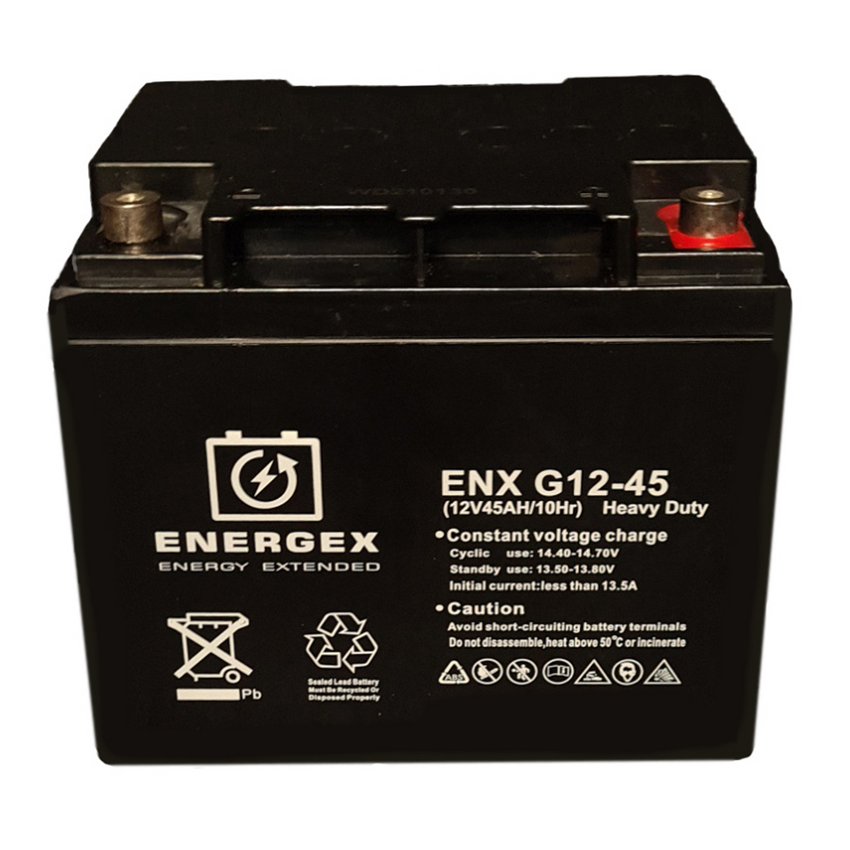 Energex Mobility Scooter battery 12v 45Ah GEL Deep Cycle SUPER SPECIAL ...